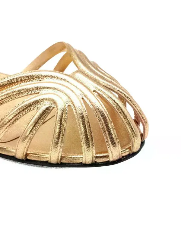 ALEVI MILANO Aura Strappy Flat Pumps