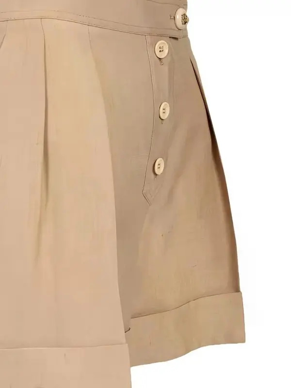 Valentino Garavani Cuffed Pleated Shorts