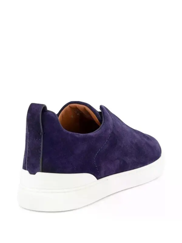 Zegna Triple Stitch Low-top Sneakers