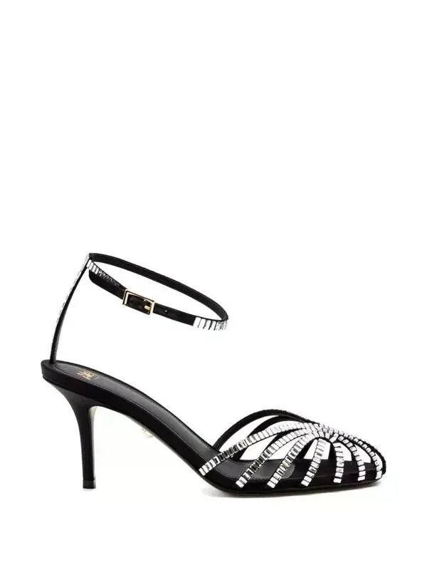 ALEVI MILANO Penelope Embellished Sandals - Black