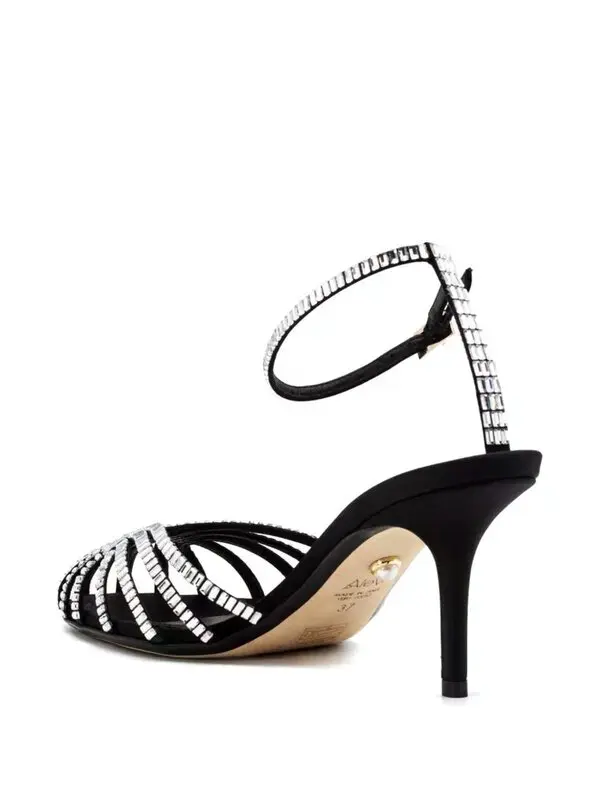 ALEVI MILANO Penelope Embellished Sandals - Black