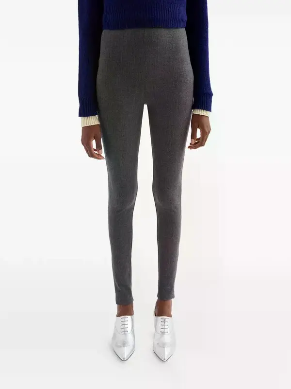 JIL SANDER Stretch Leggings - Grey