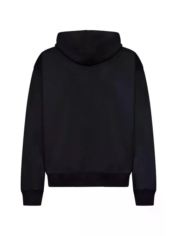 Off-White Hooded Sweatshirt - Black