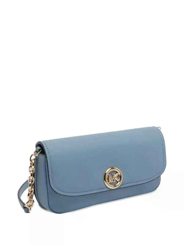 Michael Kors Logo-plaque Shoulder Bag - Blue