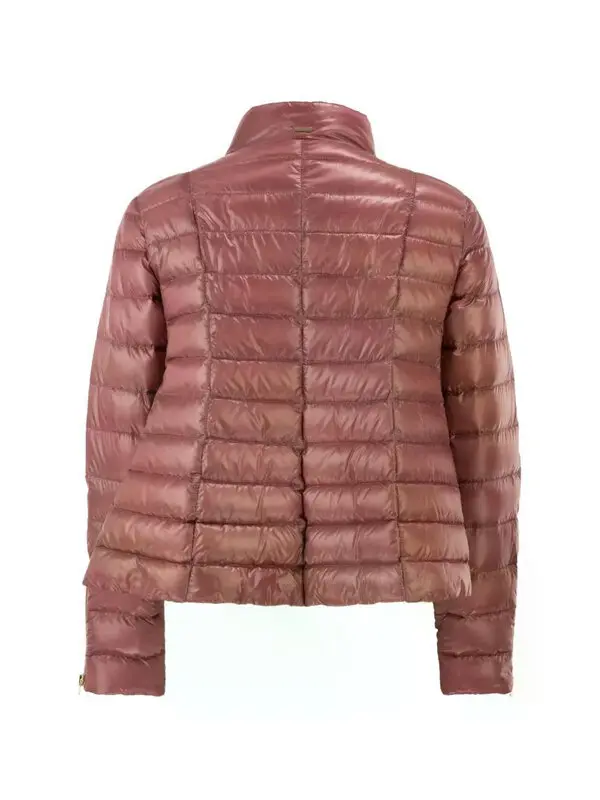 Herno Zip-up Quilted Jacket - Pink