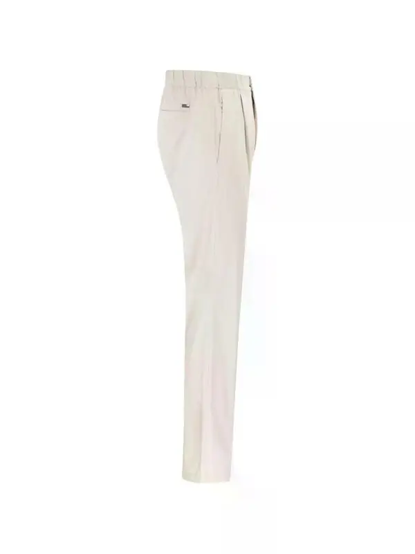 Herno Pleated Elasticated Trousers - Neutrals
