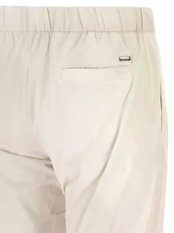 Herno Pleated Elasticated Trousers - Neutrals