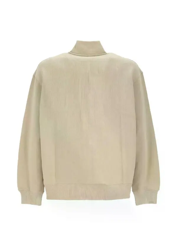 Maison Kitsuné Fox Patch Zip-up Sweater