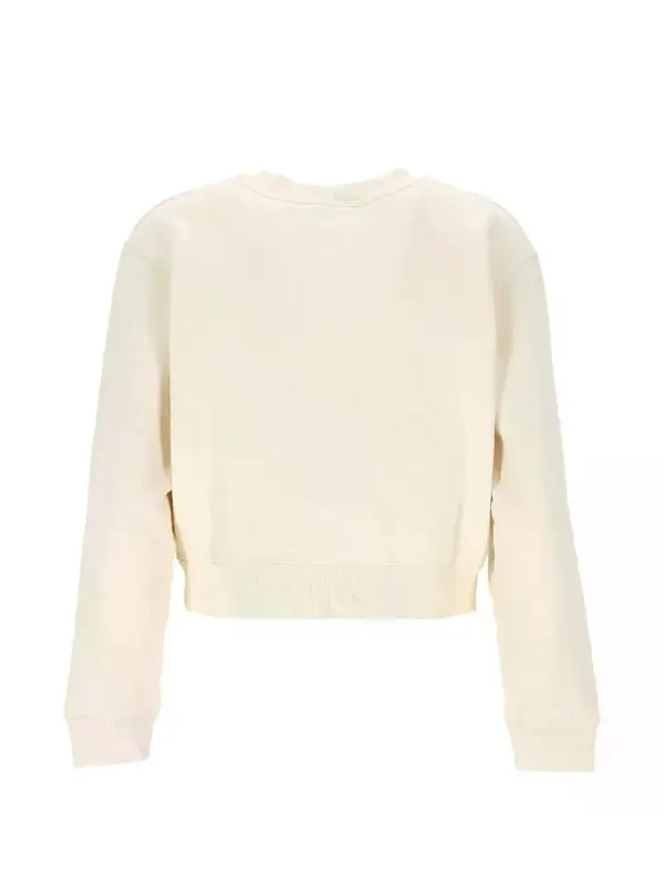 Maison Kitsuné Cropped Sweatshirt - Neutrals