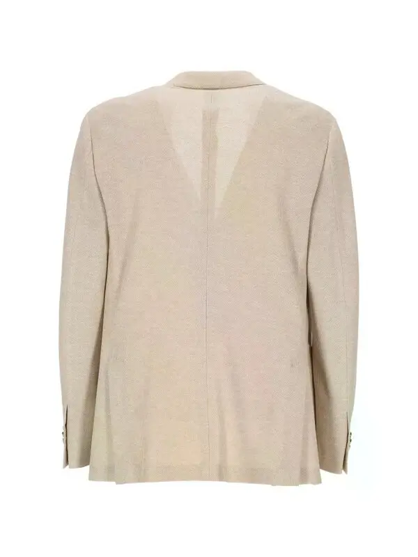 LARDINI Cotton Blazer - Neutrals