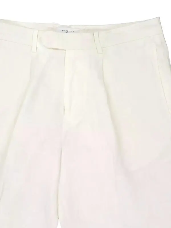 Boglioli Tailored Linen Shorts