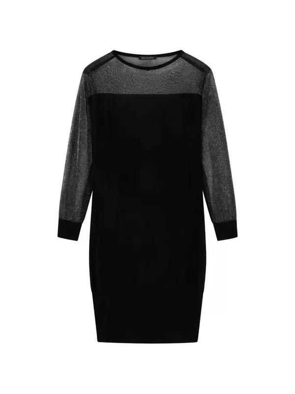 Armani Exchange Long-sleeve Mini Dress