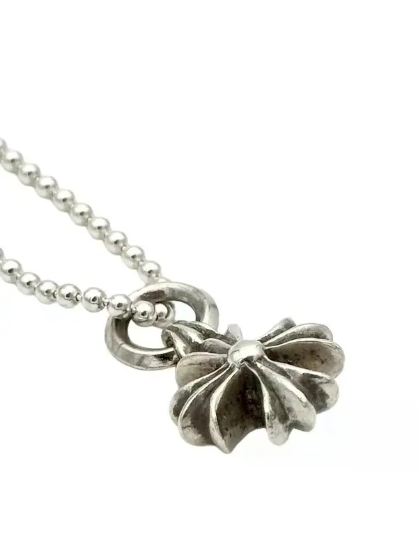 Chrome Hearts Ch Plus Ball Chain Necklace