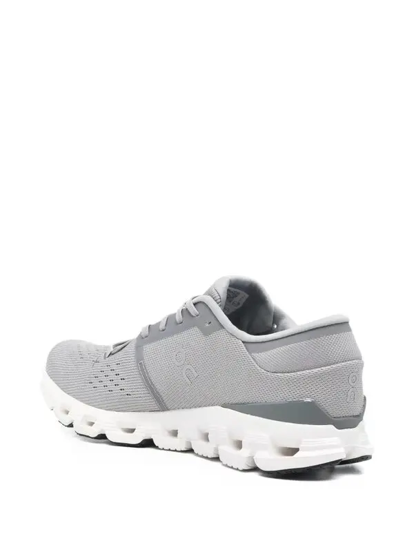 On Cloud X 4 Perforated Sneakers - Grey