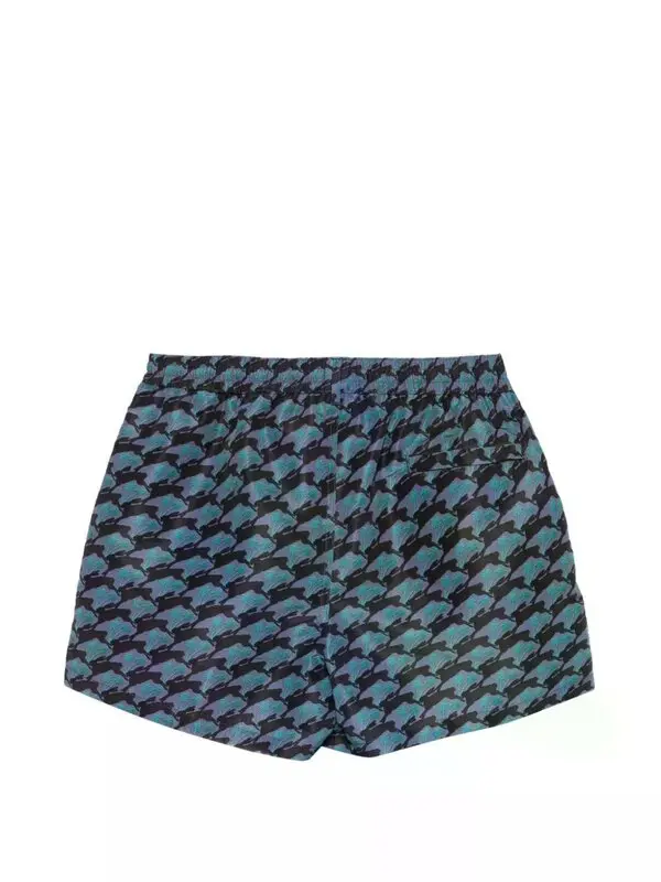 Paul Smith Palm-print Swim Shorts