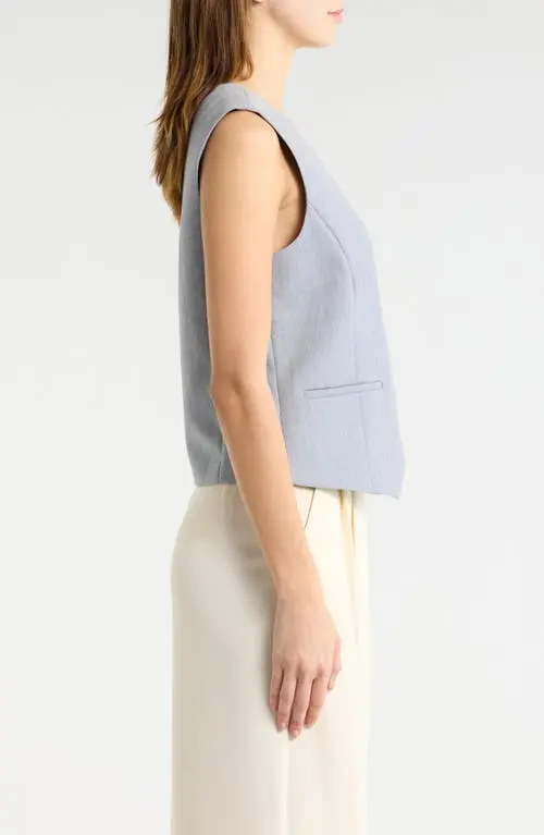 TWP Tyler Wool Vest - Halogen Blue