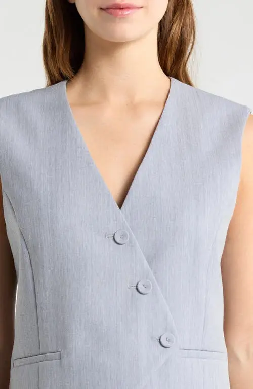 TWP Tyler Wool Vest - Halogen Blue