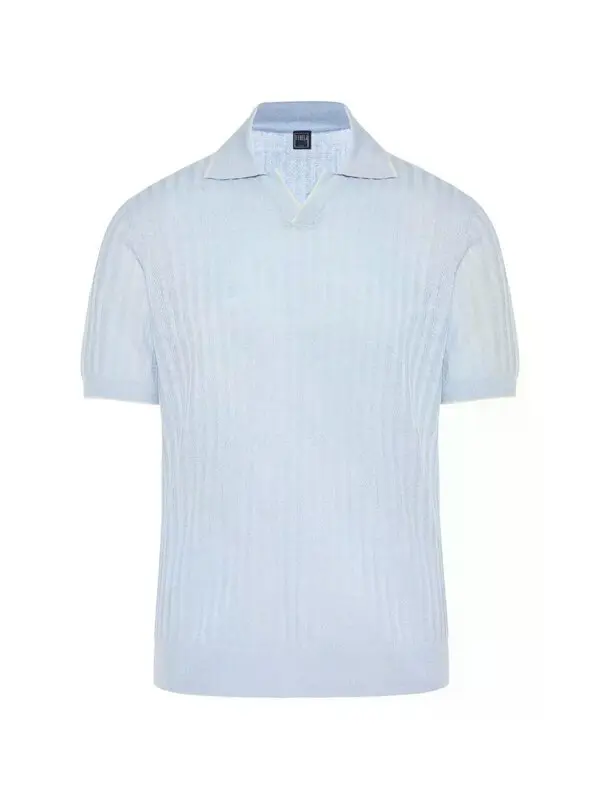 Fedeli Short-sleeve Knitted Sweater