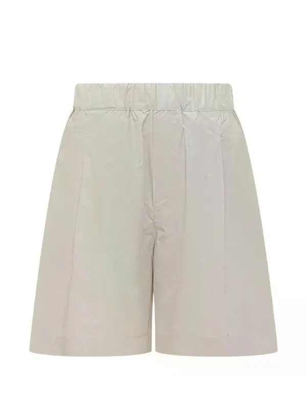 A PAPER KID Logo-patch Shorts - Neutrals