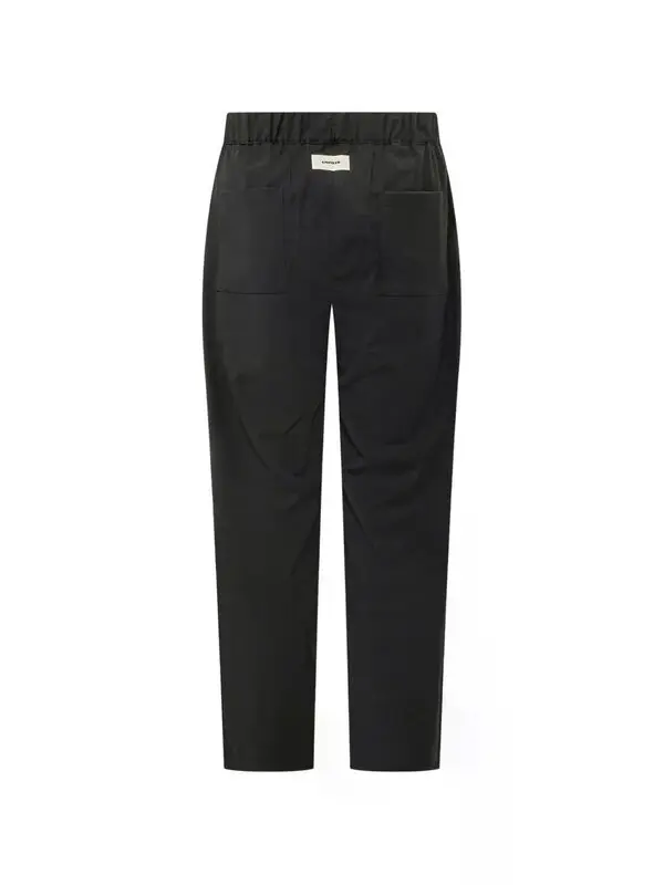 A PAPER KID Logo-patch Trousers