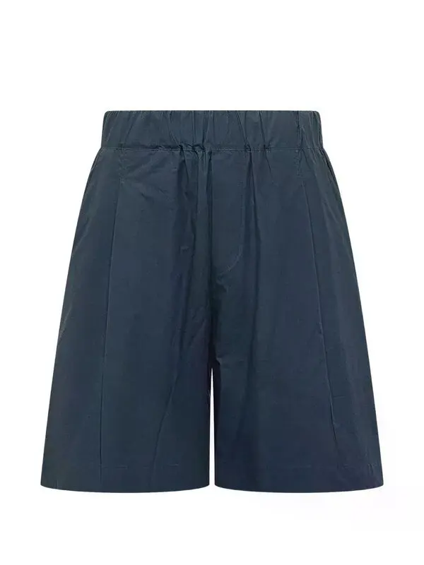 A PAPER KID Logo-patch Bermuda Shorts