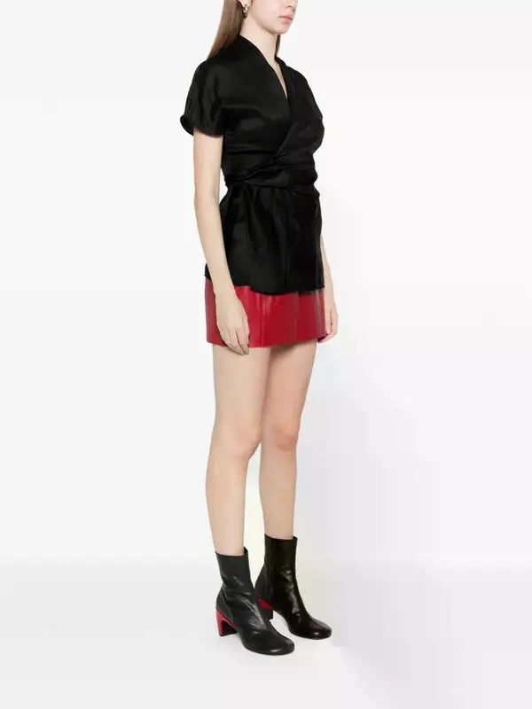 Rick Owens Short-sleeve Blouse - Black