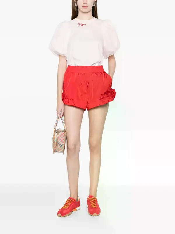Simone Rocha Ruffled Mini Shorts