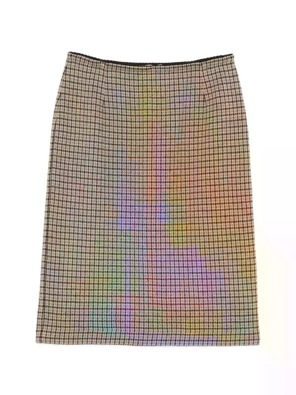 N°21 Check-pattern Skirt