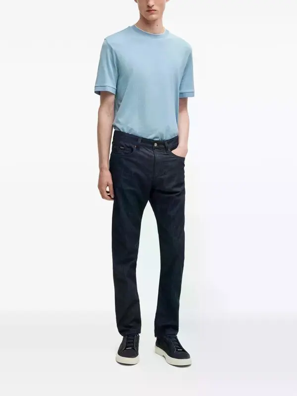 BOSS Suede Lace-up Sneakers - Blue