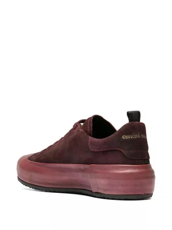Officine Creative Leather Platform Sneakers