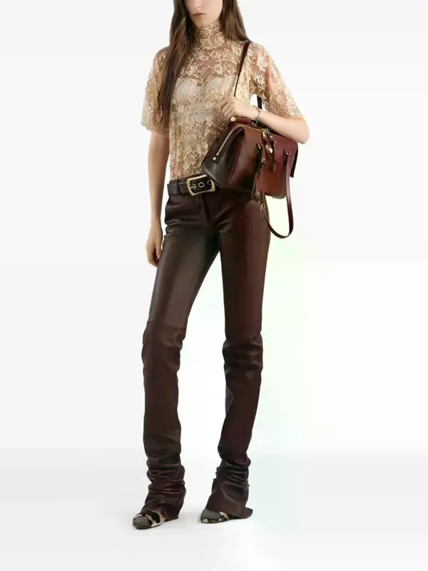 Dolce & Gabbana Floral-lace Blouse - Neutrals