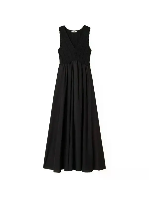 TWINSET Maxi V-neck Dress