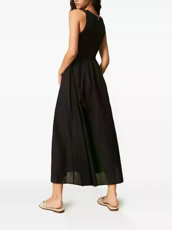 TWINSET Maxi V-neck Dress