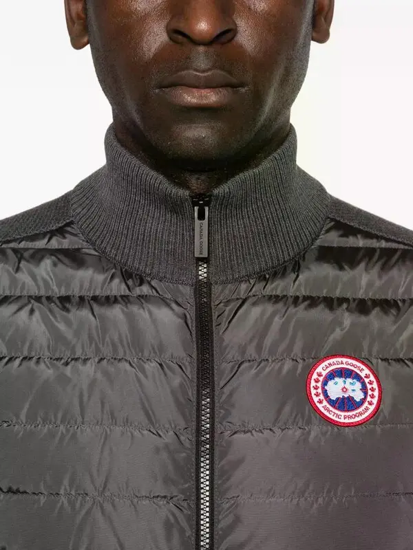 Canada Goose Hybridge Quilted Knit Vest - Grey