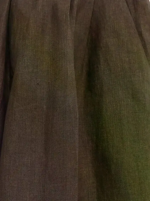 ERL Pleated Palazzo Pants - Brown