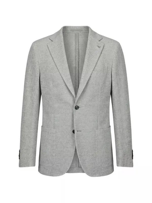 L.B.M. 1911 Button Blazer - Grey
