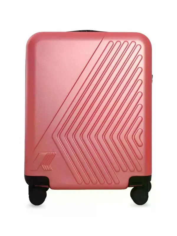 K-WAY Eudoxie Embossed Trolley - Pink