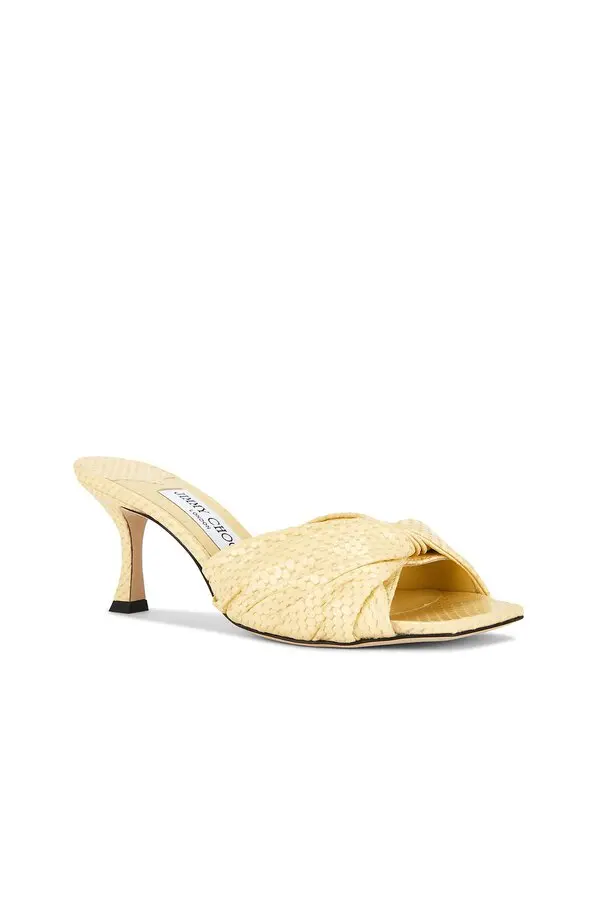 JIMMY CHOO Skye Twist 70 Mule