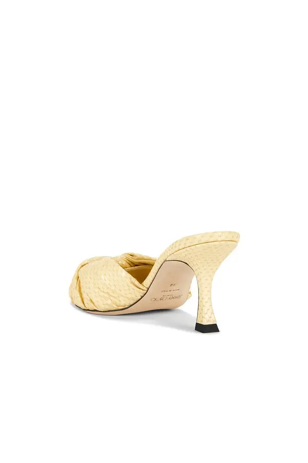 JIMMY CHOO Skye Twist 70 Mule