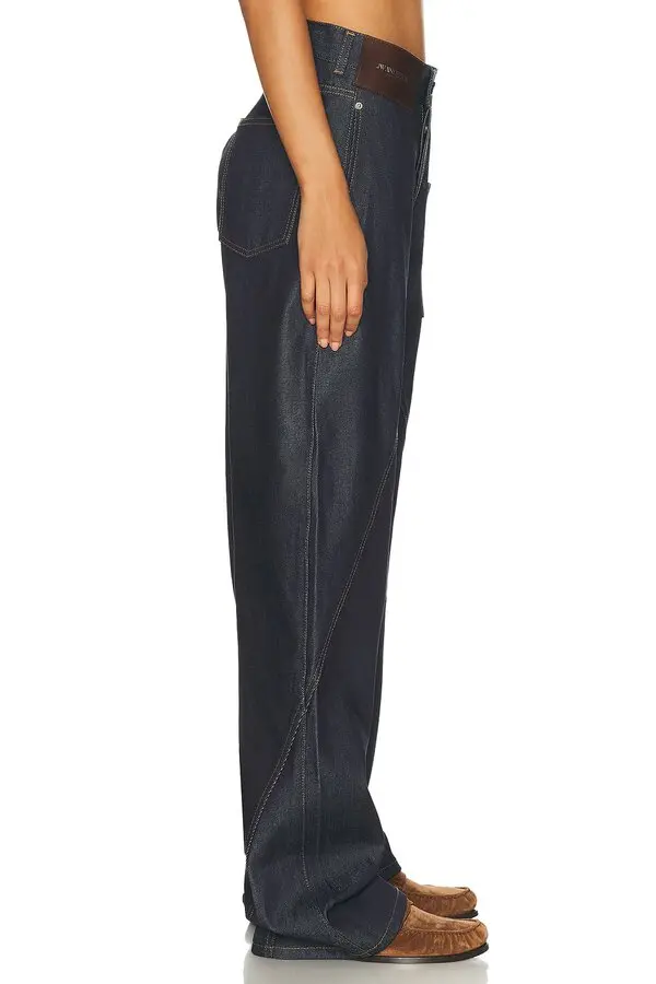 JW Anderson Twisted Workwear Denim Pants