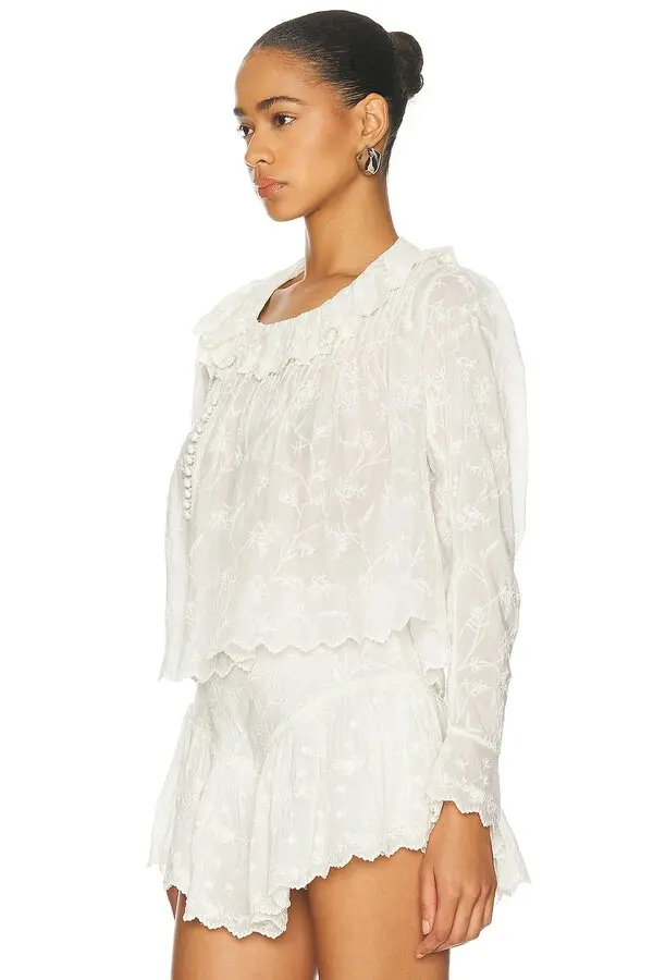 Isabel Marant Zelly Top - White