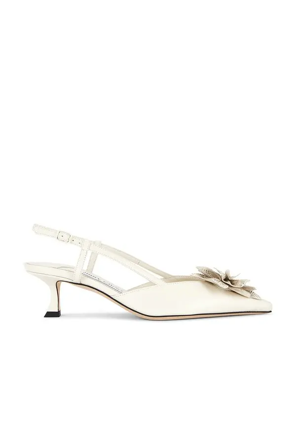 JIMMY CHOO Mimmi Slingback Heels - Latte