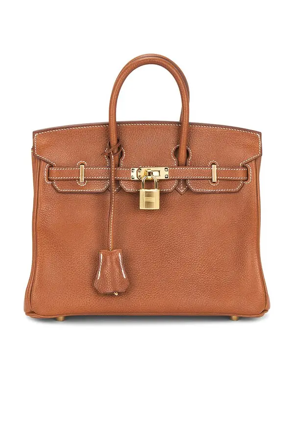 Hermès Barenia Faubourg Birkin 25 Handbag - Fauve