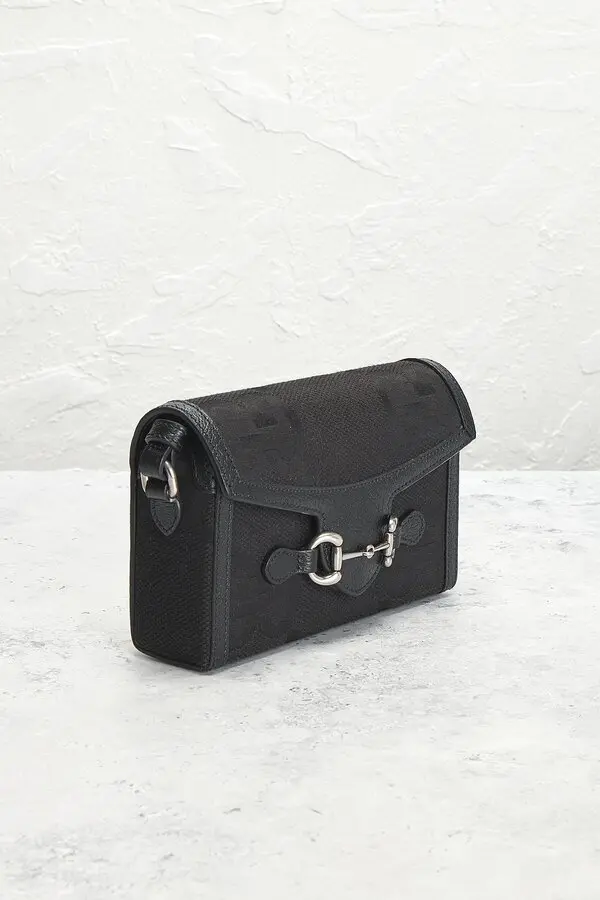 Gucci Horsebit 1955 Shoulder Bag - Black