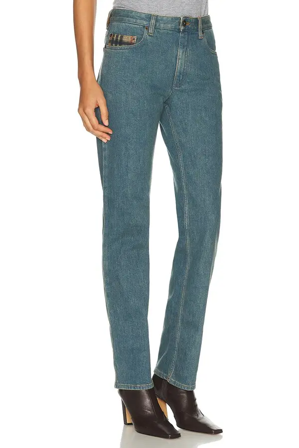 Burberry Dalia Straight-leg Jeans
