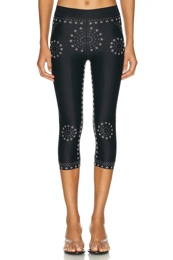 Coperni Mantra Print Cycling Pant
