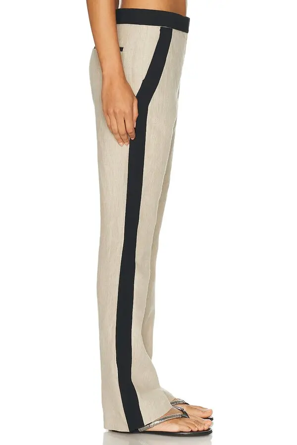 Coperni Taped Tailored Pant - Beige