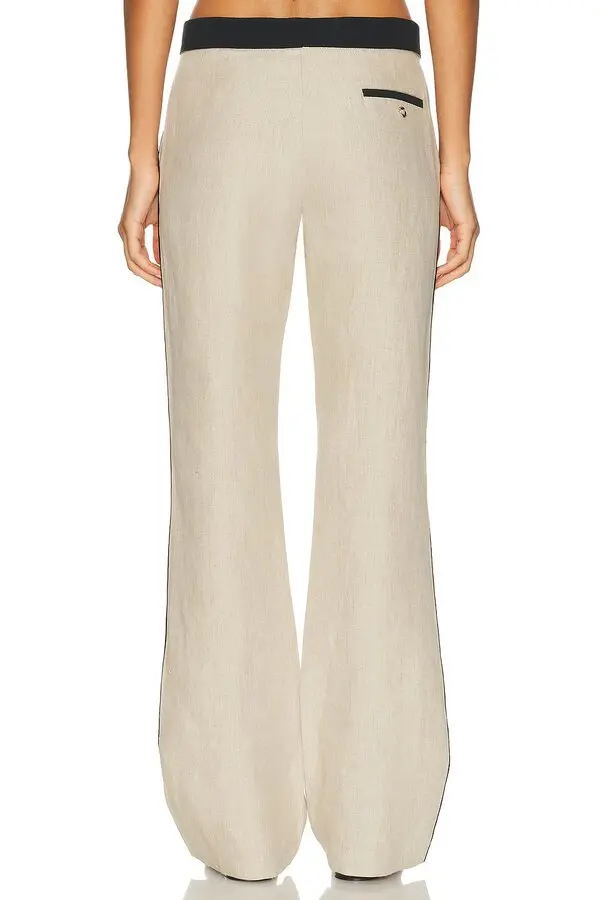 Coperni Taped Tailored Pant - Beige