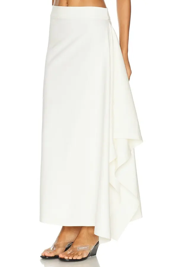 Coperni Draped Long Skirt