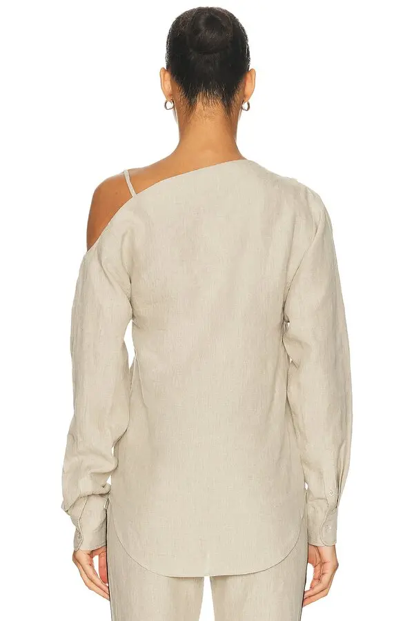 Coperni Heart Shirt - Beige